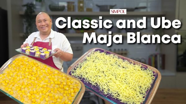 Maja Blanca Recipe: Classic Corn and Ube with Cheese